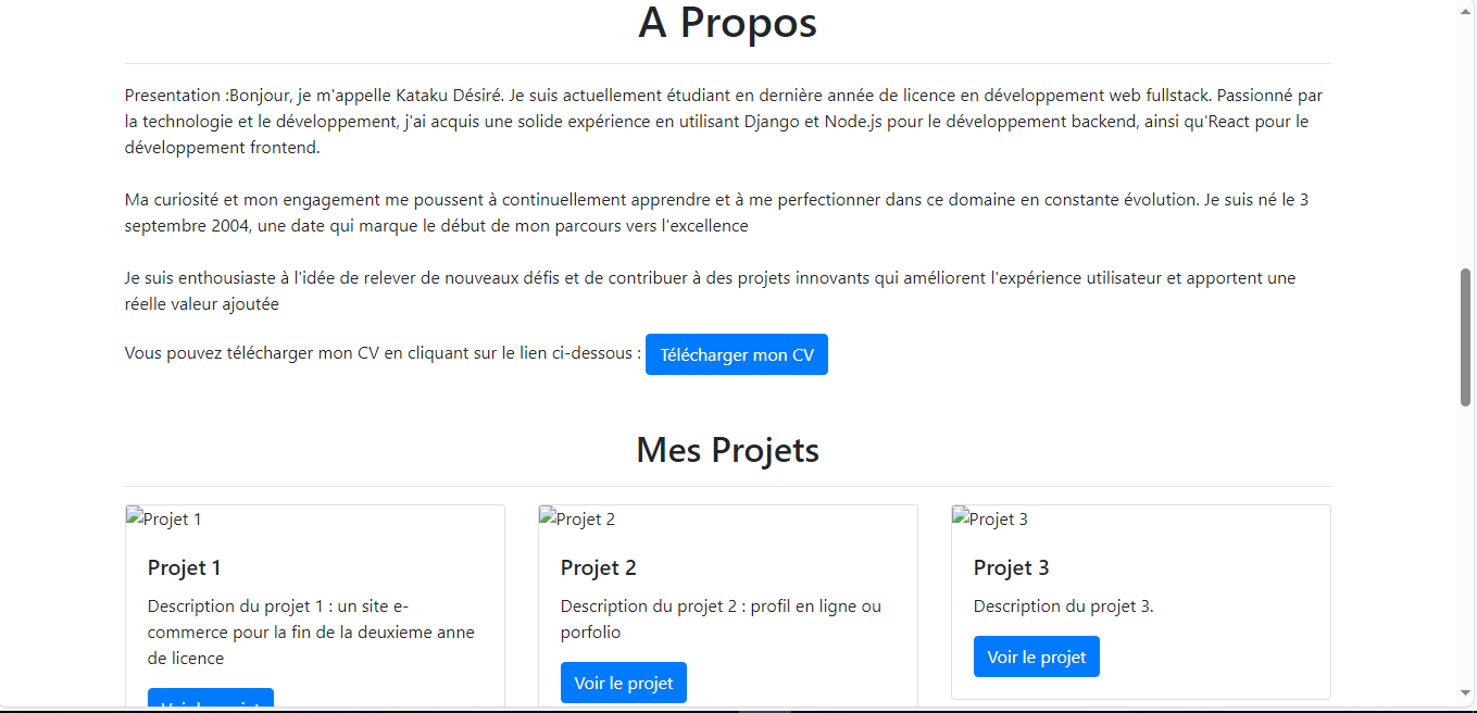 Mon Portfolio